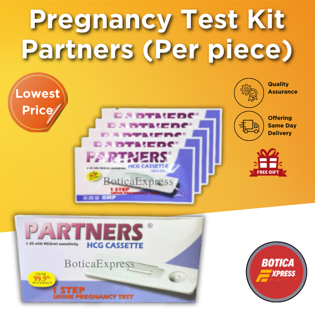 PREGNANCY TEST KIT (Partners) per piece | Shopee Philippines