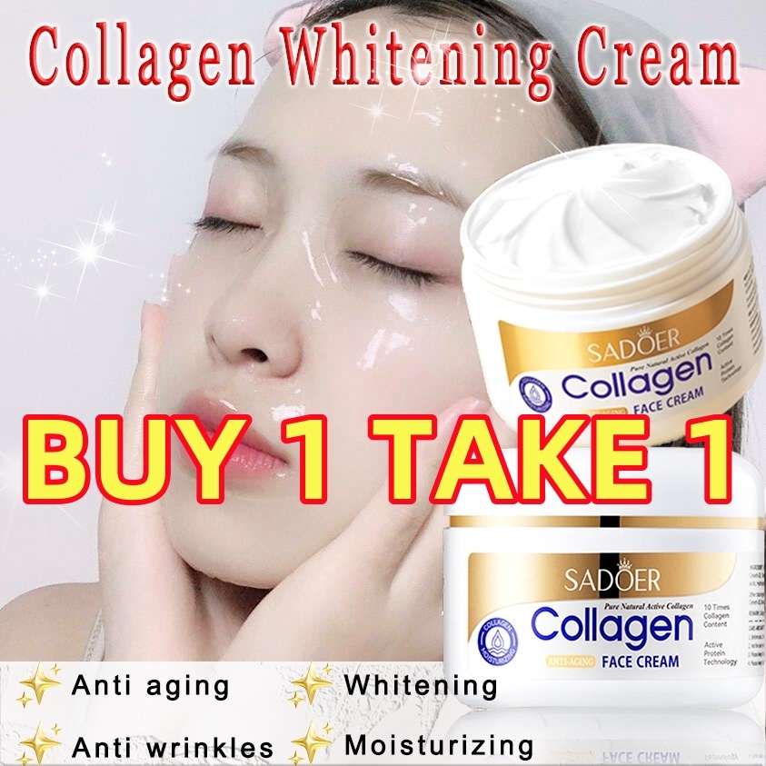 100% Effective Collagen Melasma Cream 100g Collagen Face Cream Whitening Moisturizing Anti ...