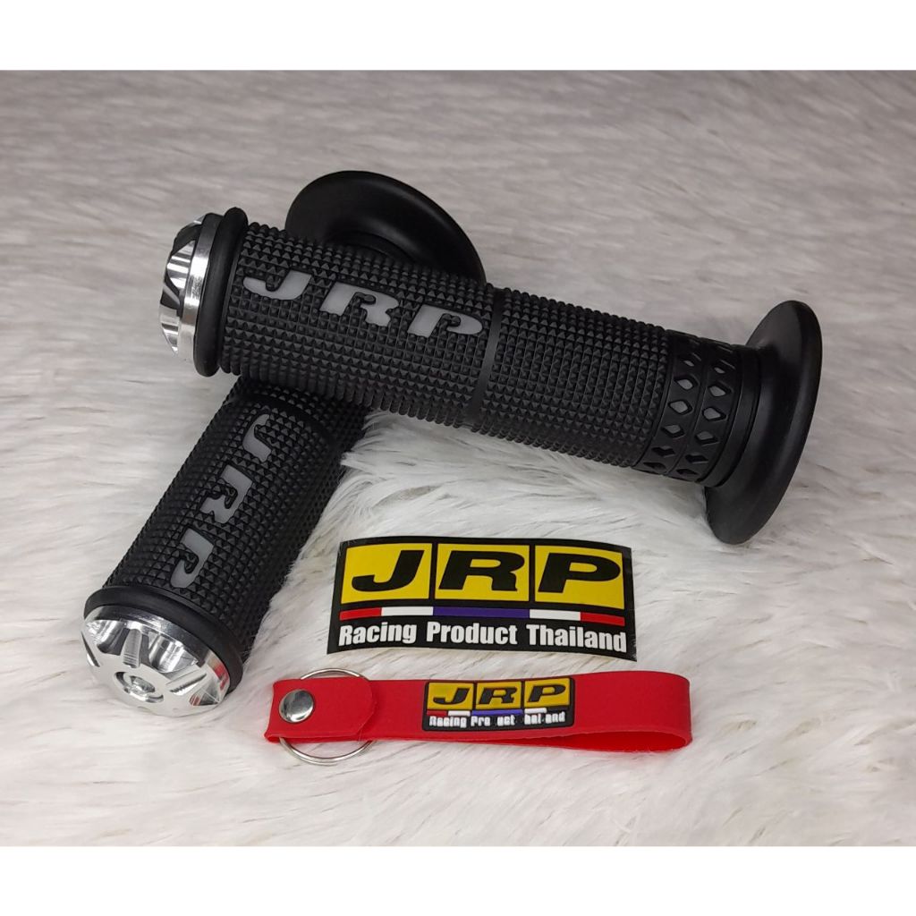 JRP HANDLE GRIP BLACK THAILAND MOTORCYCLE HANDLE GRIP BLACK ONLY 1 PAIR ...