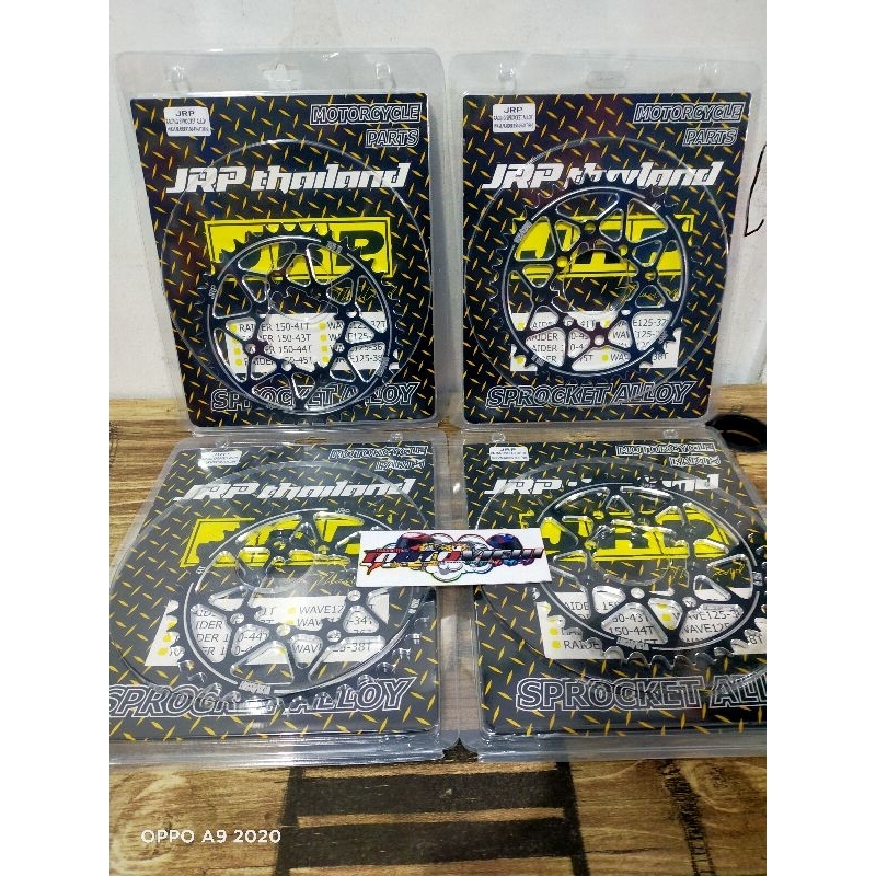 JRP RACING SPROCKET ALLOY FOR RAIDER 150 CARB/RAIDER 150 FI/WAVE ...