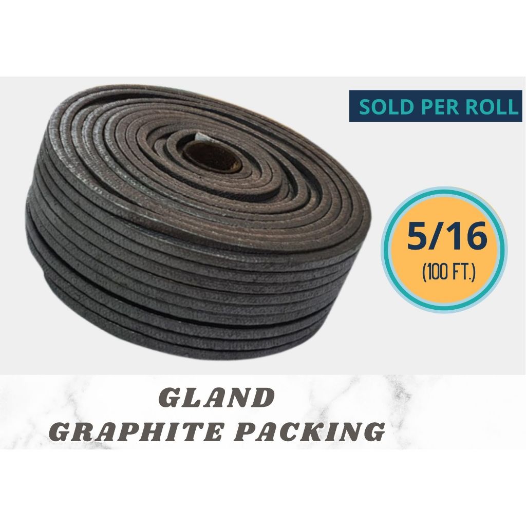 Graphite Non Asbestos - Sold per ROLL - Gland Packing Para sa Bomba ng ...