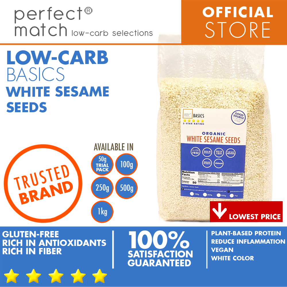 PerfectMatch Low-carb® | White Sesame Seeds | Healthy Super Food ...