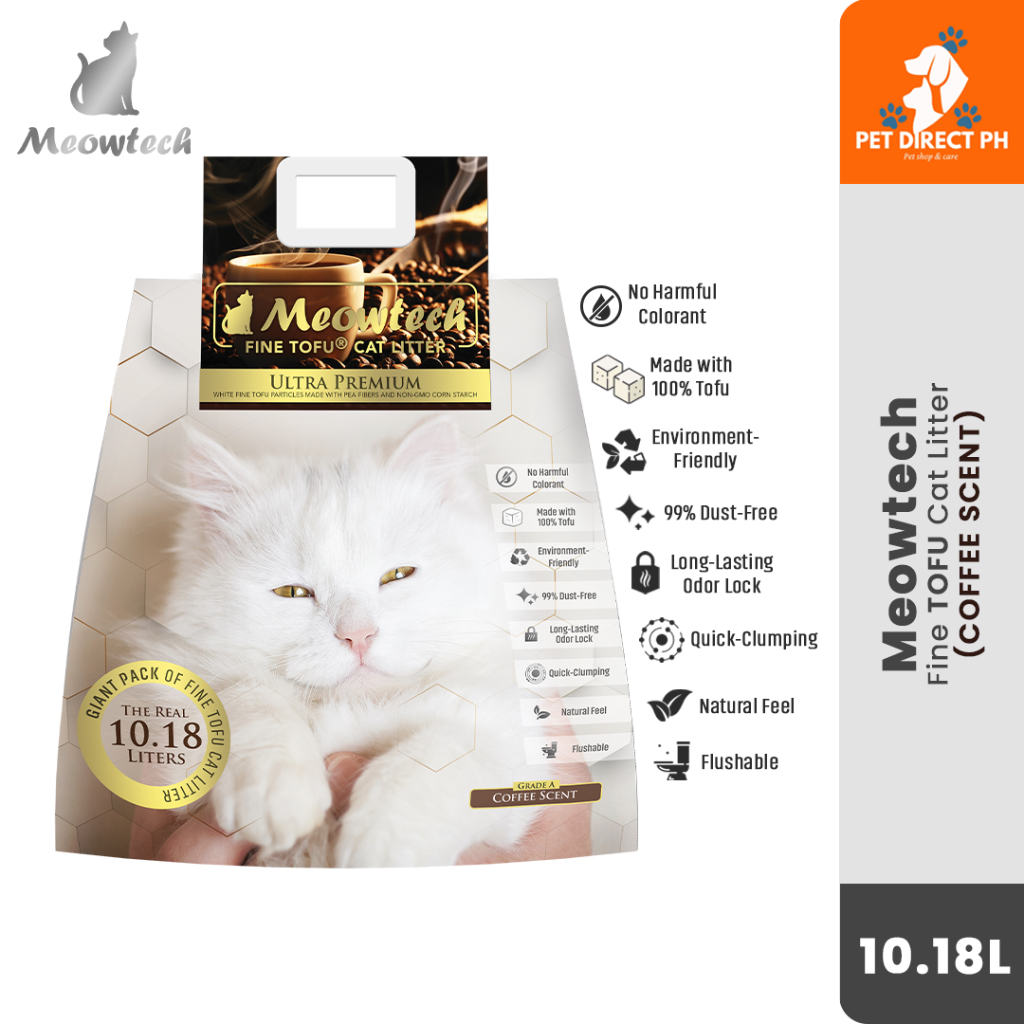 Meowtech Fine Tofu Cat Litter 10.18L | Shopee Philippines