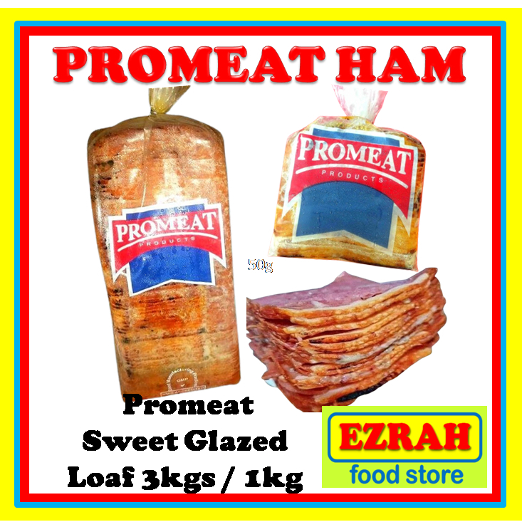 Promeat Glazed Ham Loaf 3kgs/1kg | Shopee Philippines