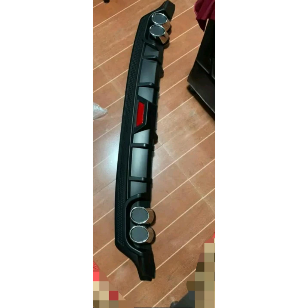 Rear Diffuser for Vios Gen2 Batman 2007-2013 Model OEM Rear Lip ...