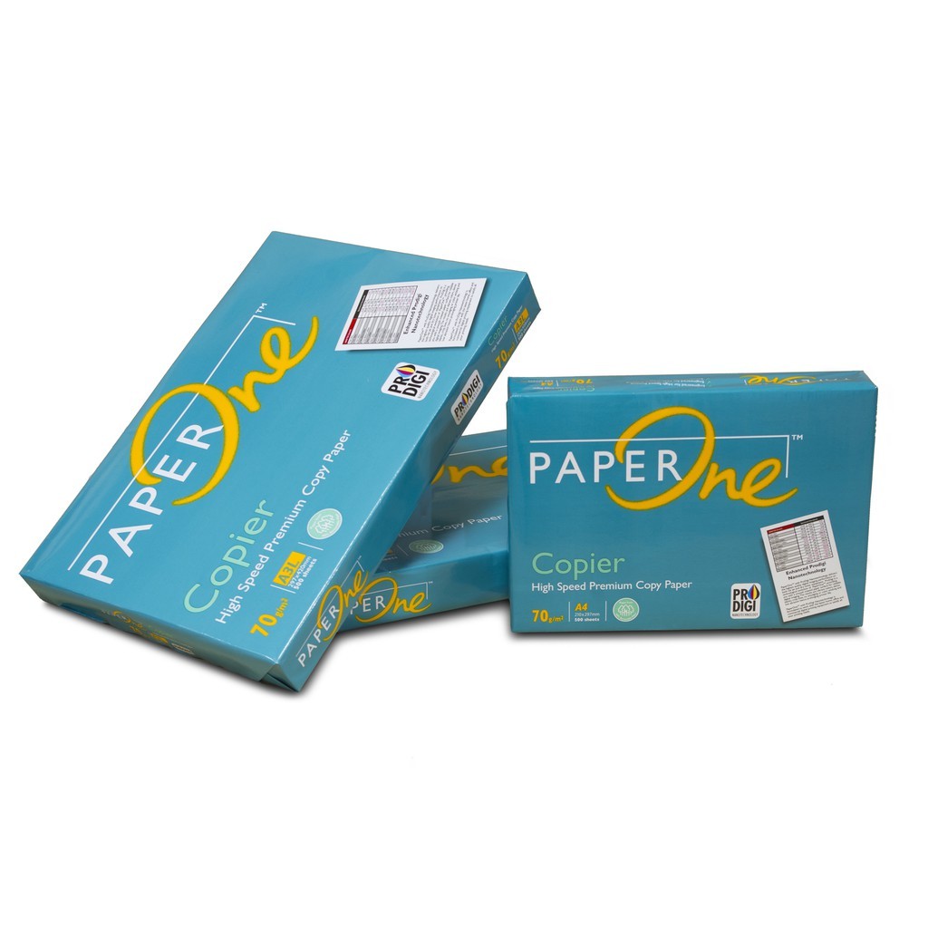 PaperOne Bond Paper QTO/SHORT, A4 AND F4/LONG - 70gsm, 80gsm, 100gsm ...