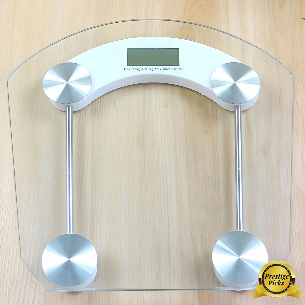Personal Digital Weighing Scale Human Weighing Scale Glass Non Slip For ...
