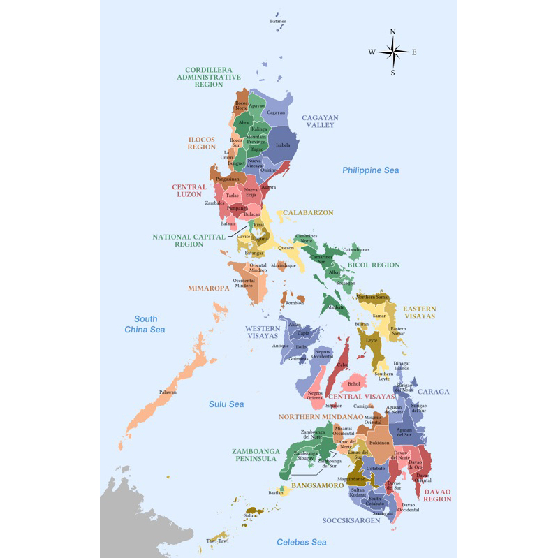 Philippine Map (small size) | Shopee Philippines