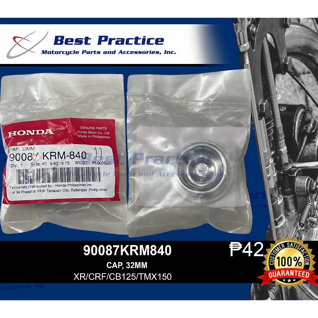 Honda Stator Cover Cap 32mm XR125/XR150/Supremo Genuine 90087-KRM-840 ...