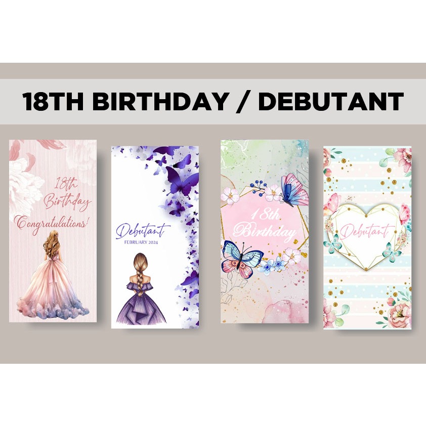 PINAKAMURANG MONEY ENVELOPE FOR BIRTHDAY DEBUT ANY OCCASION | Shopee ...