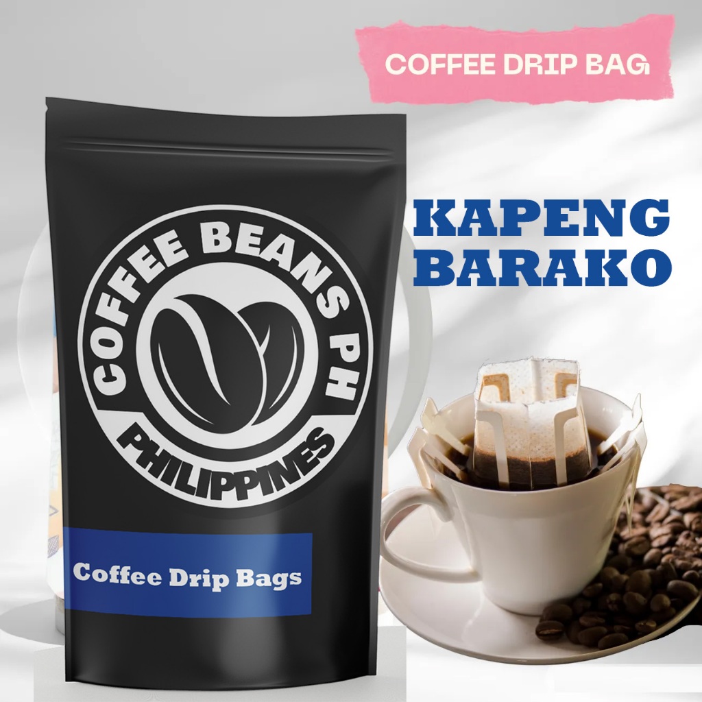 Batangas Kapeng Barako Coffee Drip Bags Premium Quality Roast and Grind ...