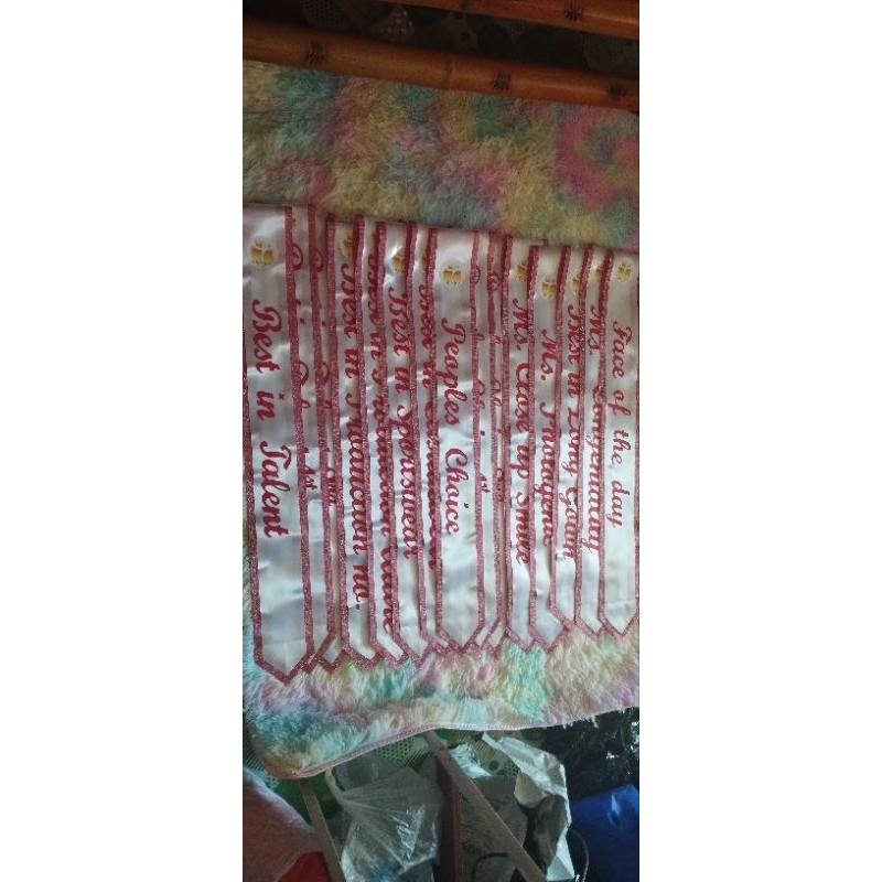 SASH FOR ANY OCCASION. UN/Birthday/Pageant | Shopee Philippines