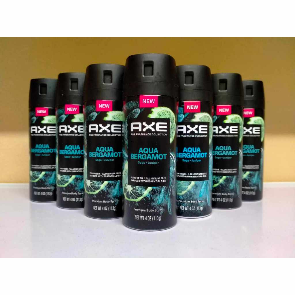 Axe Fragrance Collection Body Spray for Men, 4 oz (113g) | Shopee ...