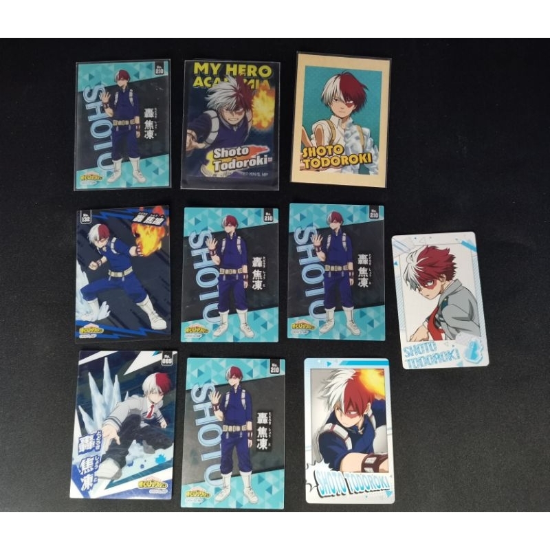 Shoto My Hero Academia card 10 pcs | Shopee Philippines