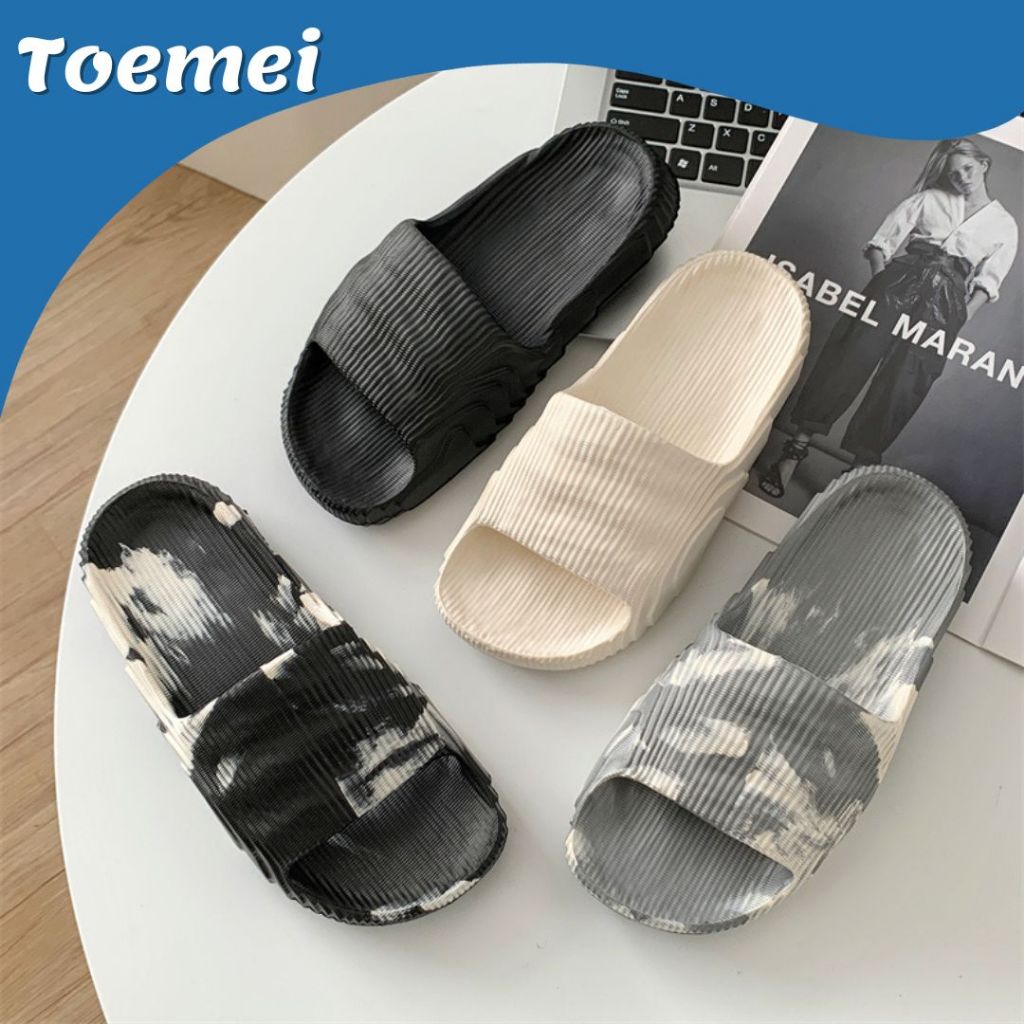 Toemei Swank Versatile Comfy Eva Couple Slides (standard size) | Shopee ...