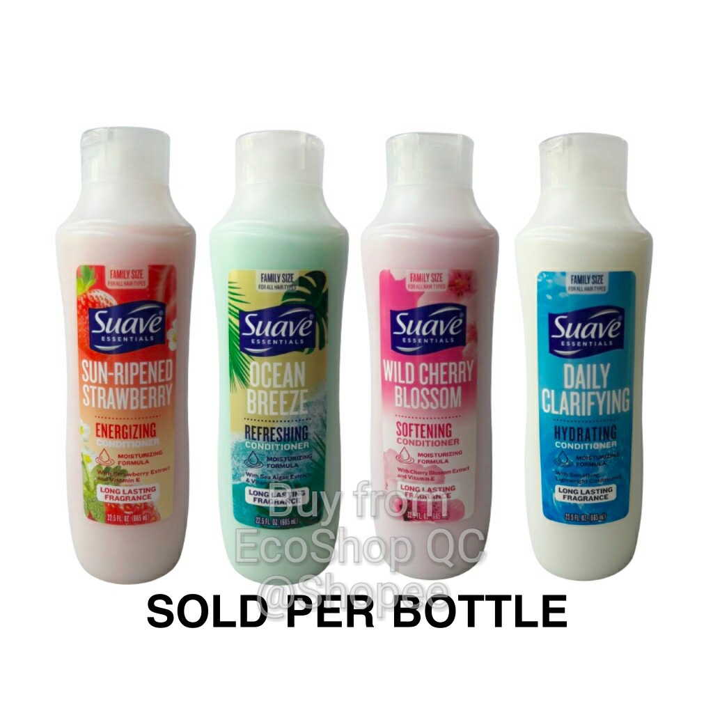 SUAVE CONDITIONER FAMILY SIZE ( 665ML ) | eco shop | Shopee Philippines
