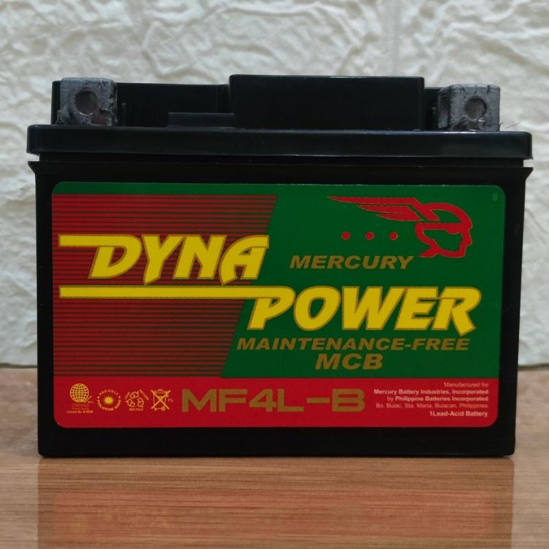 MF4L-B DYNA POWER for MIO I 125 / MOTORCYCLE BATTERY | Shopee Philippines
