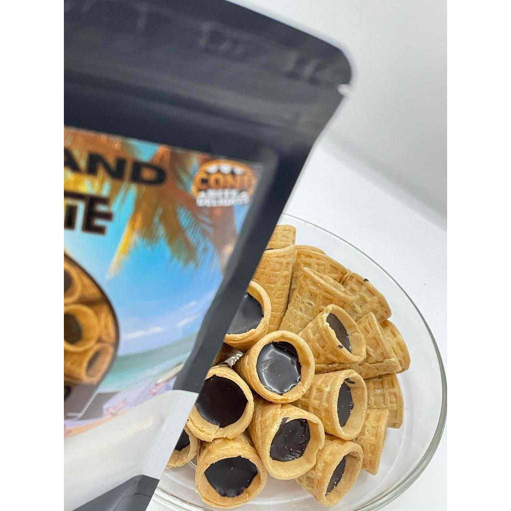 Dark Bliss Cone Bite Delight Snack (DARK CHOCOLATE) | Shopee Philippines
