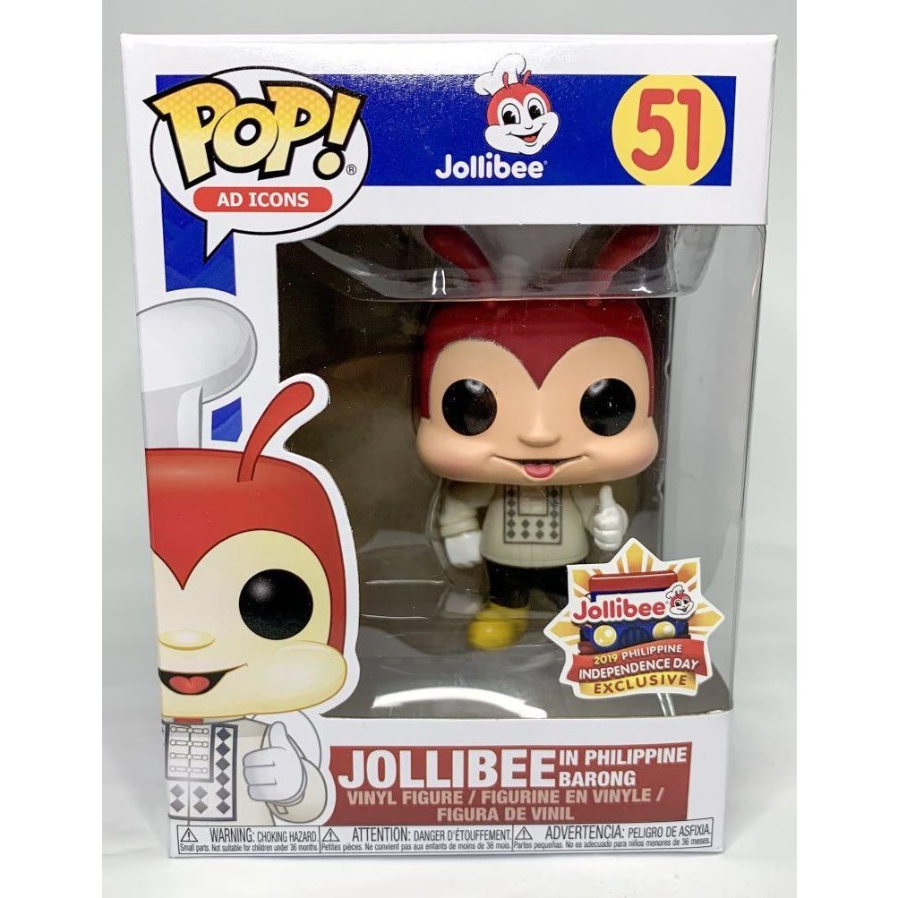 JOLLIBEE IN PHILIPPINE BARONG Original Funko Pop Brand New Never Opened ...