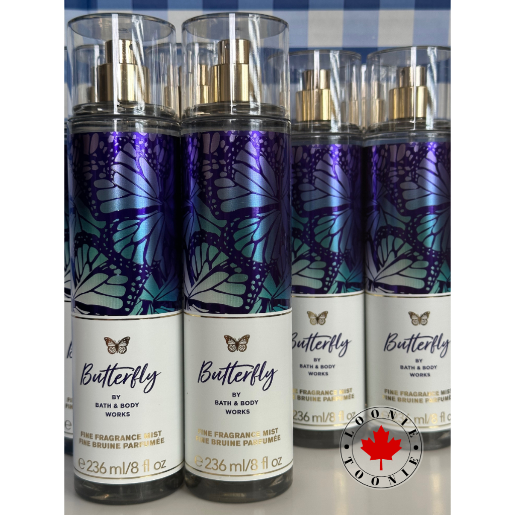 Butterfly Fine Fragrance Mist By Bath And Body Works Authentic 236ml