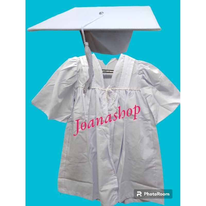 Toga with cap for graduation/in tetoron cloth | Shopee Philippines