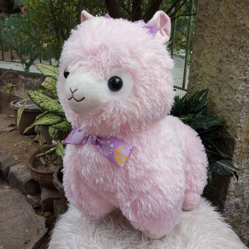 AMUSE Luna Haruna X Alpacasso Minami Candy Pink Stuffed Toy | Shopee ...