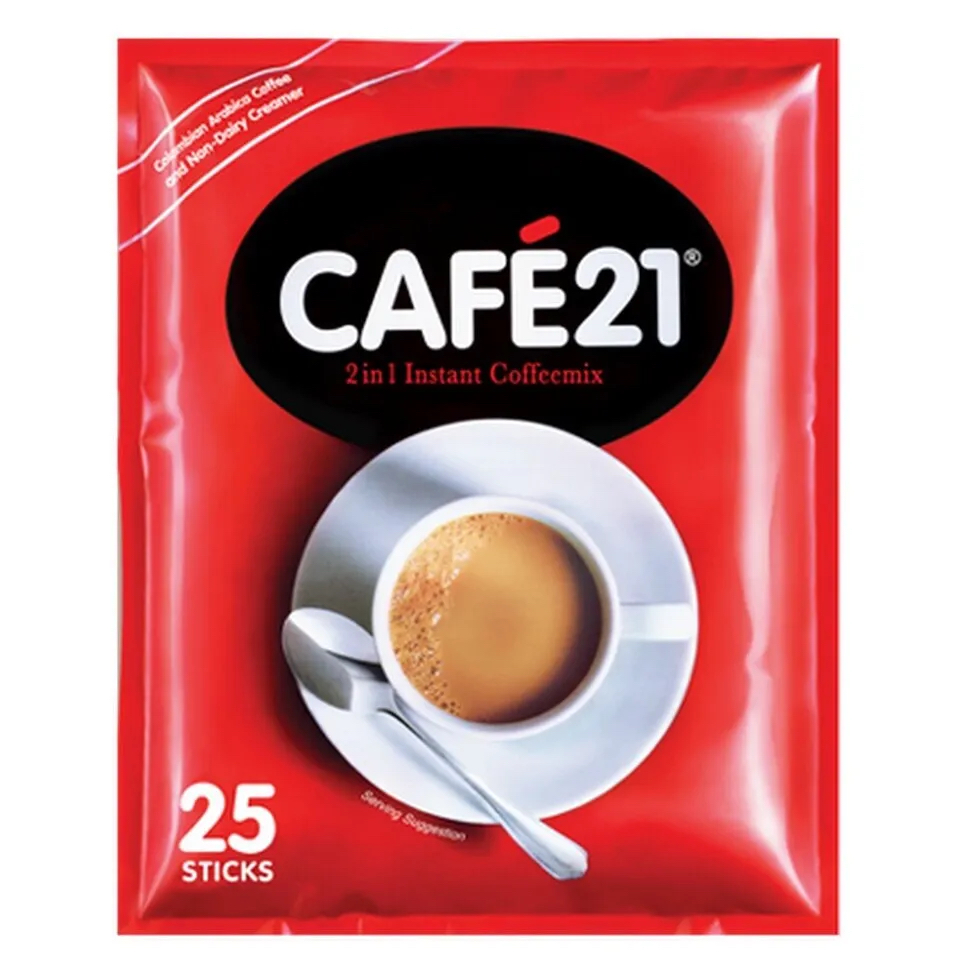 CAFE21 2in1 Instant Coffee Mix Original ( 25 sachets ) | Shopee Philippines