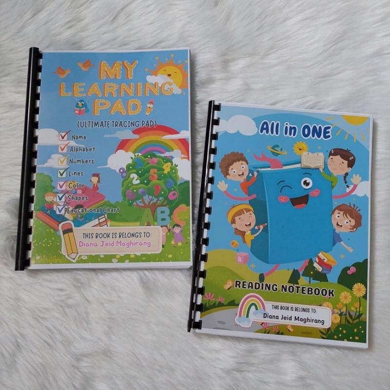 Tracing Notebook and All in One Reading Booklet | Shopee Philippines