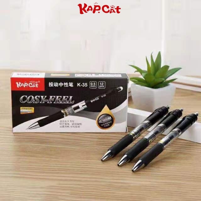 KAP.CAT KC-K35 PRESS GEL PEN (12pcs) | Shopee Philippines