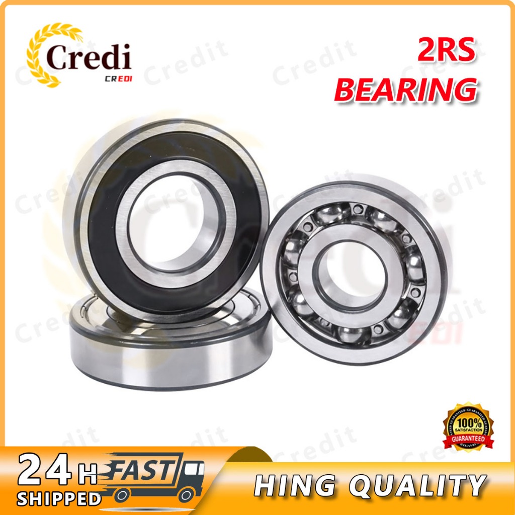 Credit 2RS Rubber Seal Bearing 6000 6001 6002 6003 6004 6005 6006 6300 6301 6302 6303 6304 6305 ...