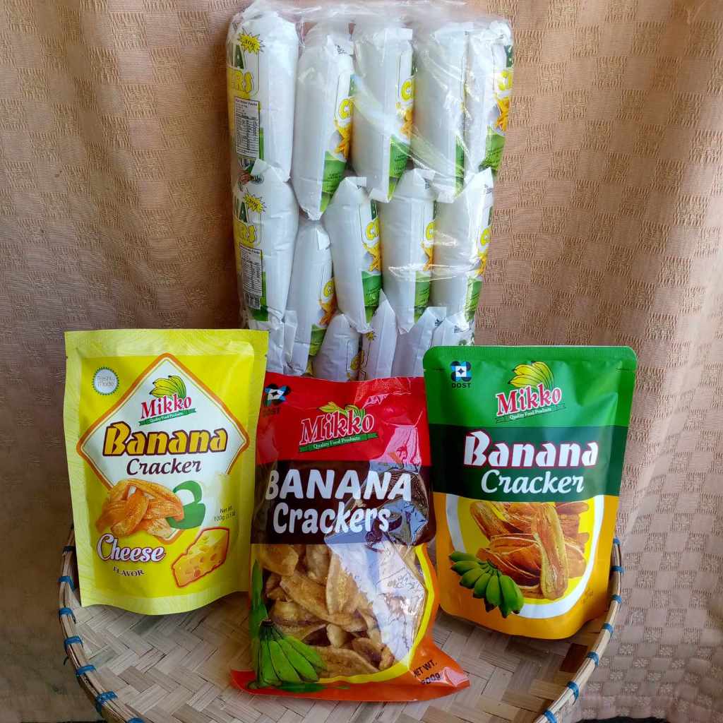 Mikko Banana Chips Crackers Delicious Healthy Pasalubong Best Crispy ...