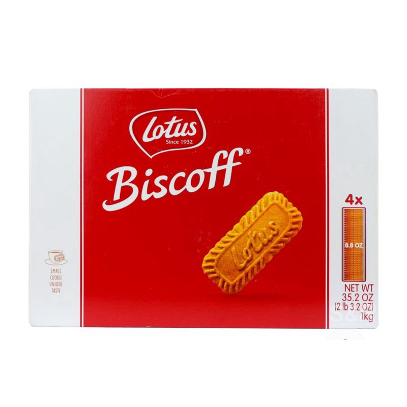 Lotus Biscoff Plain Biscuit 1kg | Shopee Philippines