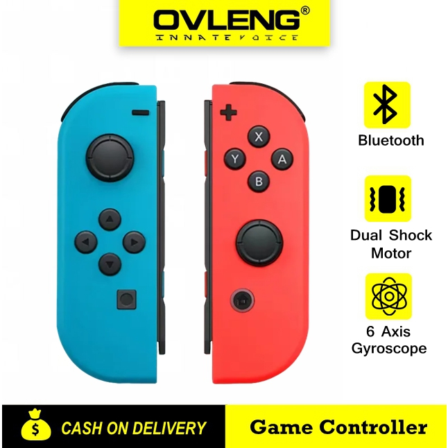 Joy Con Wireless Controller Left And Right Gamepad For Nintendo Switch ...