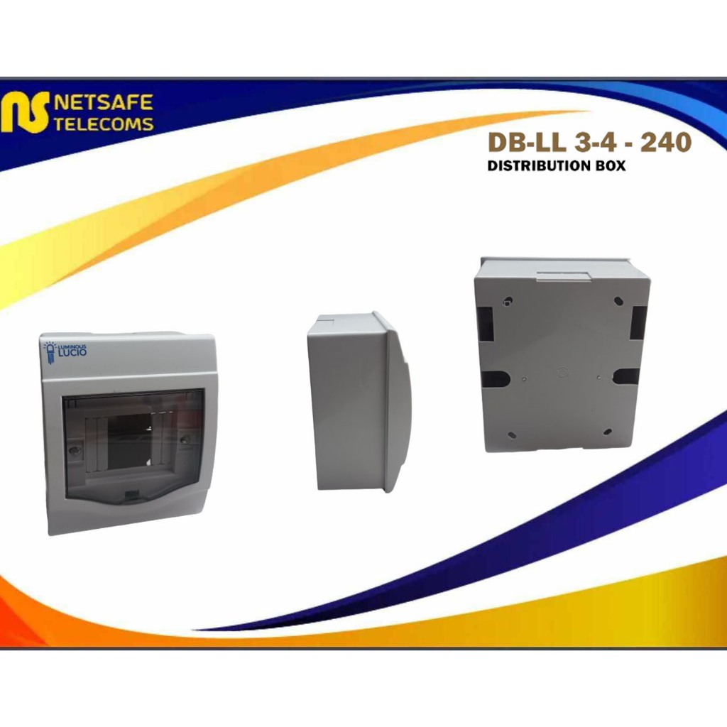 BREAKER ENCLOSURE DISTRIBUTION BOX DB - LL - 240 (3-4 ways , 4-6 ways ...