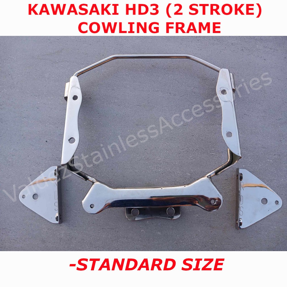 304 RDS STAINLESS HD3 , HD125 , COWLING FRAME WITH BRACKET , HD3 ...