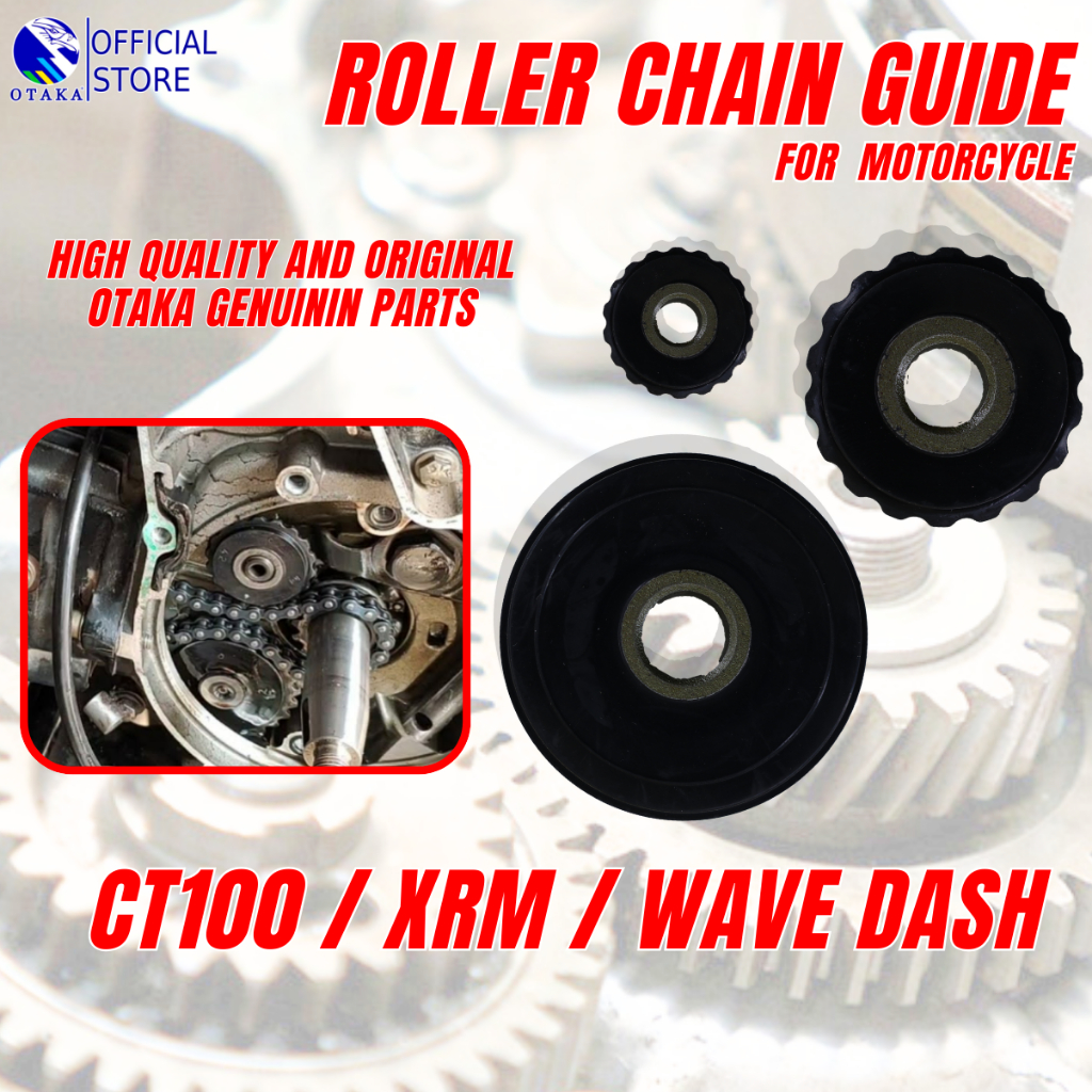 ROLLER CHAIN GUIDE FOR C100, WAVE DASH AND XRM110 (JAPAN QUALITY ...