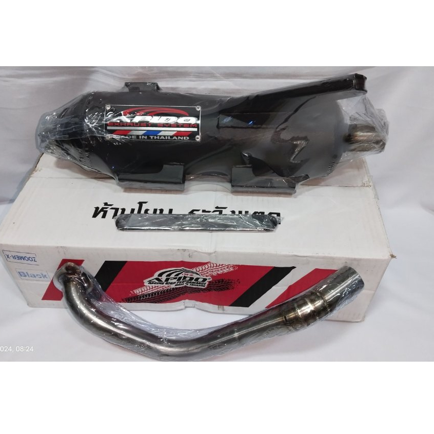 Apido Muffler for ZOOMER X / BEAT Fi (100% Original / Made in Thailand ...