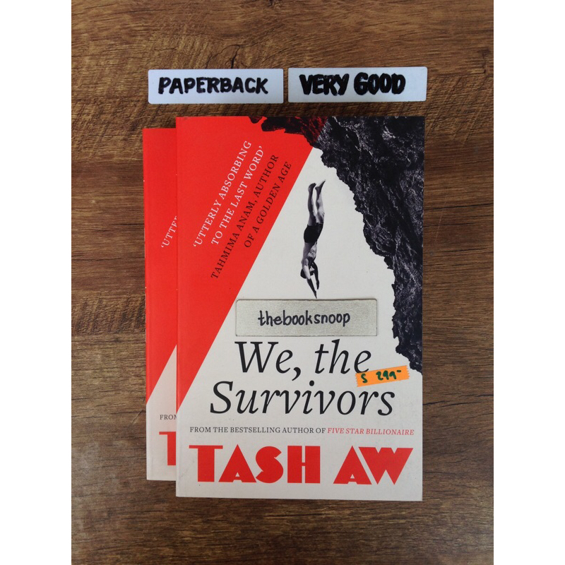 We, The Survivors by Tash Aw contemporary literature | Shopee Philippines
