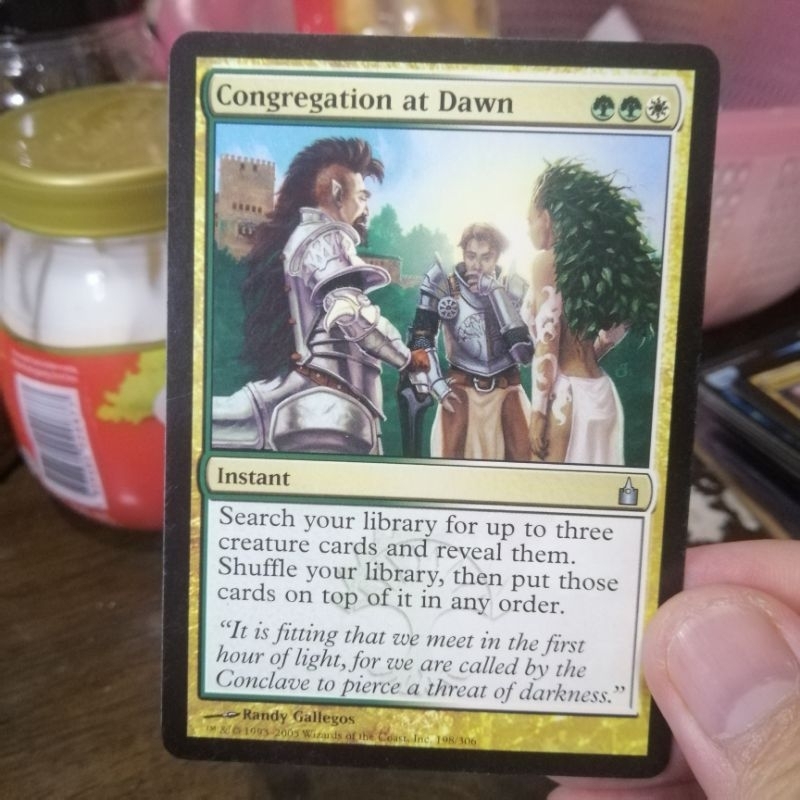 1 light play Congregation at Dawn Ravnica MTG card magic gathering ...
