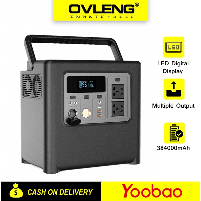 Yoobao En1200q 384000mah Pd100w Ac1200w High Power Pure Sine Wave Power ...