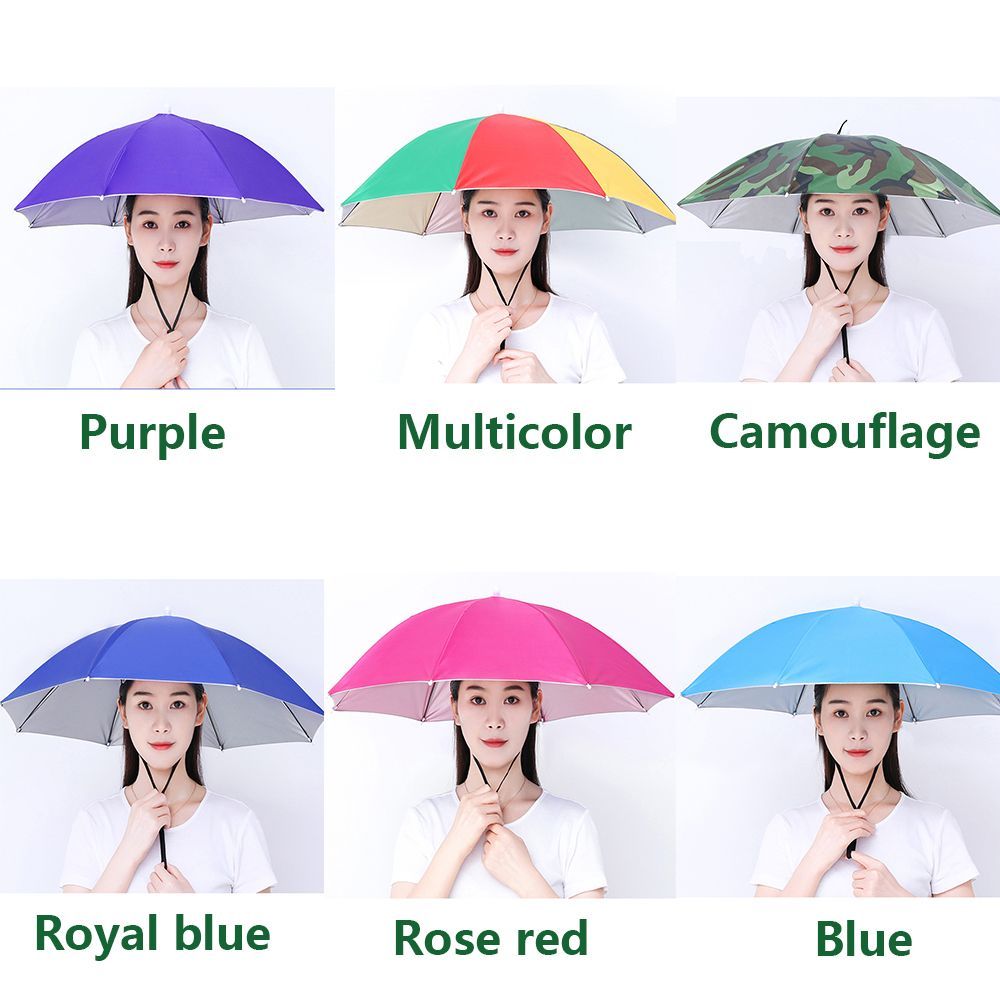 Umbrella Hat head umbrella for adults automatic payong umbrella free ...