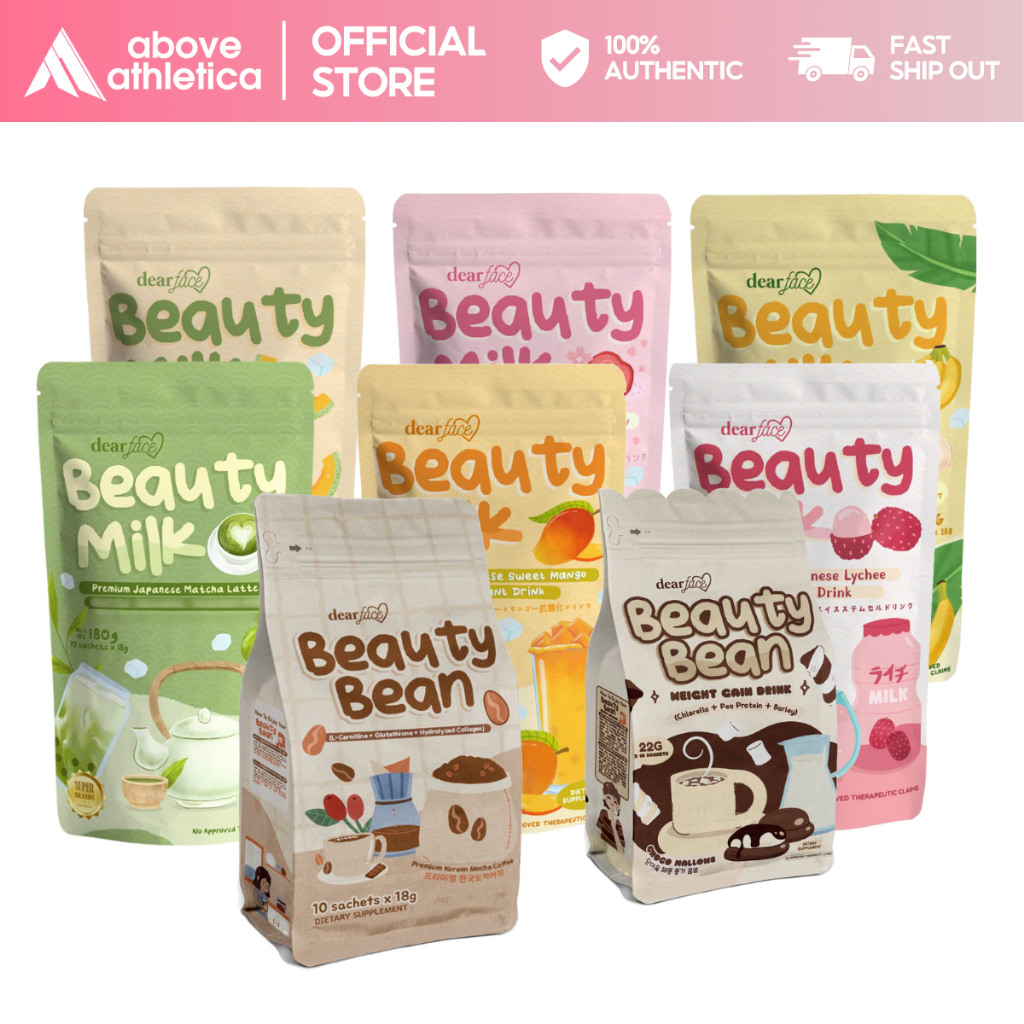 Dear Face Beauty Milk Collagen Powder - 10 Sachets | Shopee Philippines