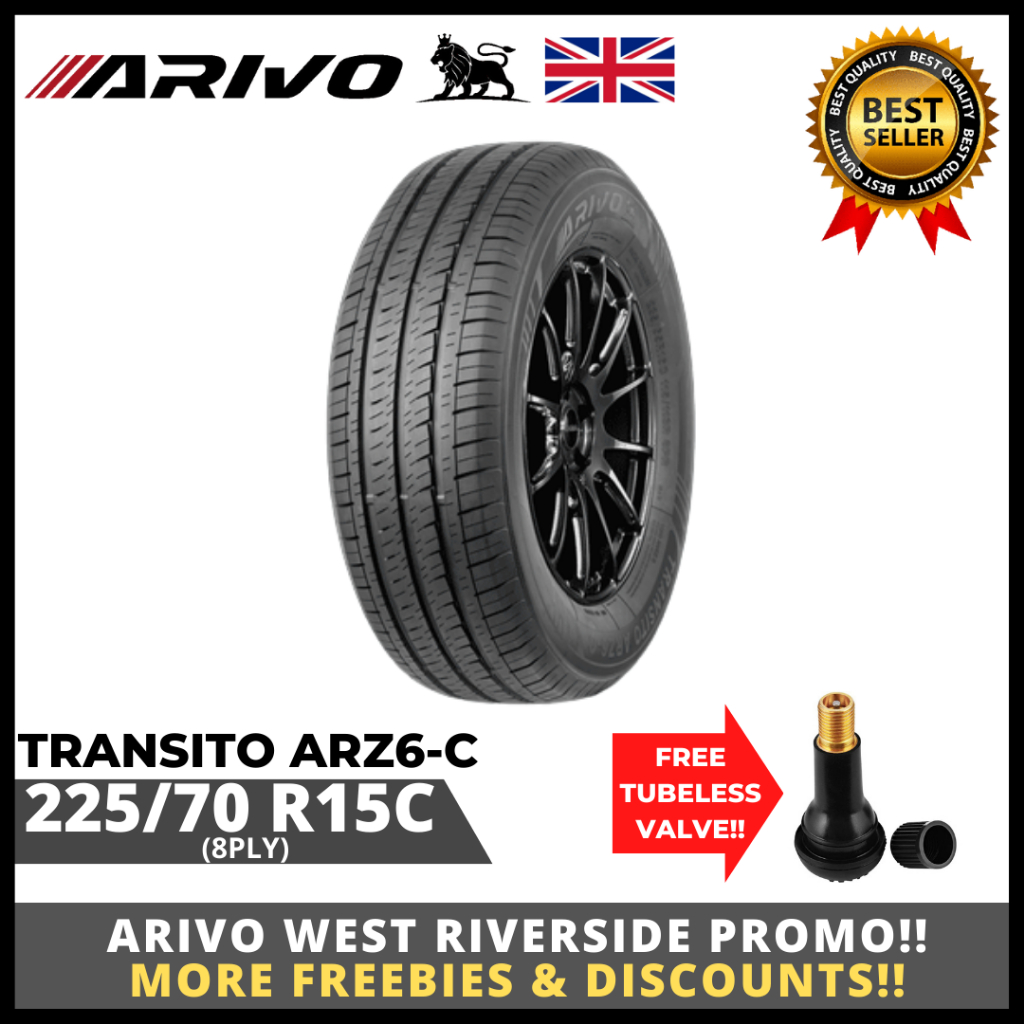 ARIVO 225/70 R15C - 8PLY 112/110R - TRANSITO ARZ6-C/ARZ6-X (FREE GIFT!!) | Shopee Philippines
