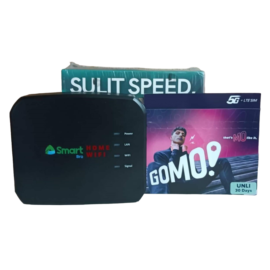 OPENLINE Smart Bro LTE Prepaid Home WiFi w/ GOMO simcard UNLI data 30 days [Evoluzn ID3 ...