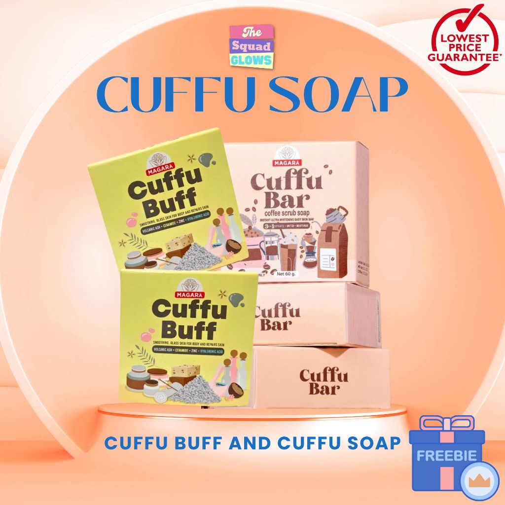 ON HAND Magara Skin Cuffu Bar Coffee Scrub Soap 60g | Cuffu Buff ...