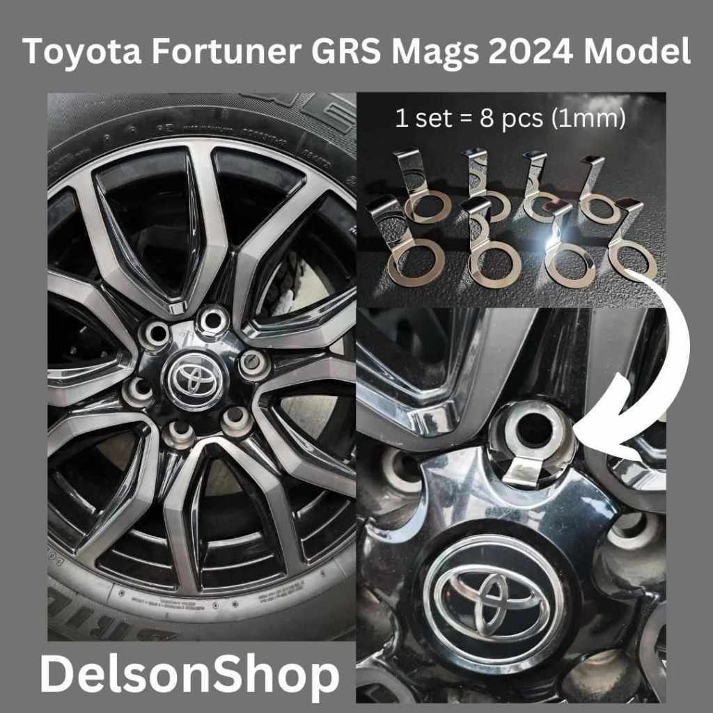Toyota Fortuner GRS Mags 2024 Center Cap Lock | Shopee Philippines