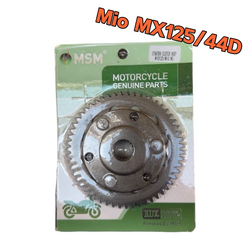bendix assy mio i 125 m3 2ph or mx 44D starter one way clutch assy ...
