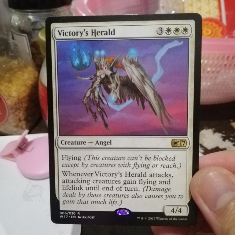 1 PLAYED Victory's Herald W17 MTG card magic the gathering EDH | Shopee ...