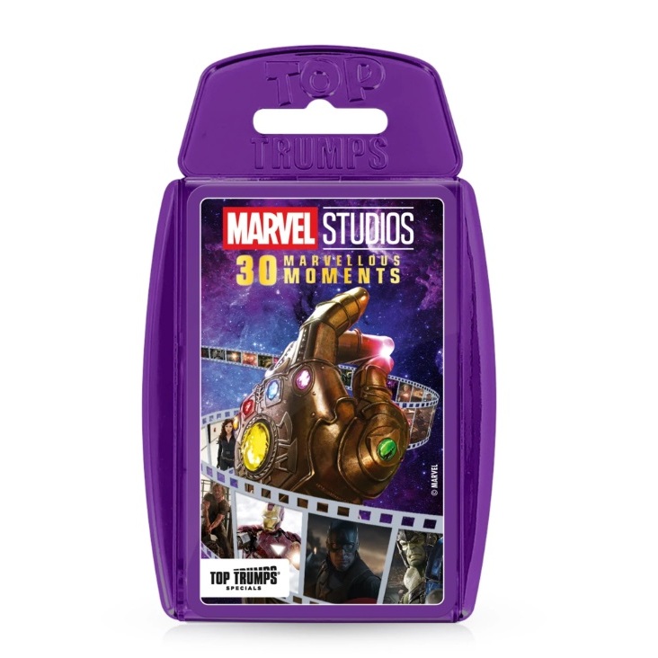 Top Trumps, Marvel Cinematic Universe: 30 Marvellous Moments Playing ...