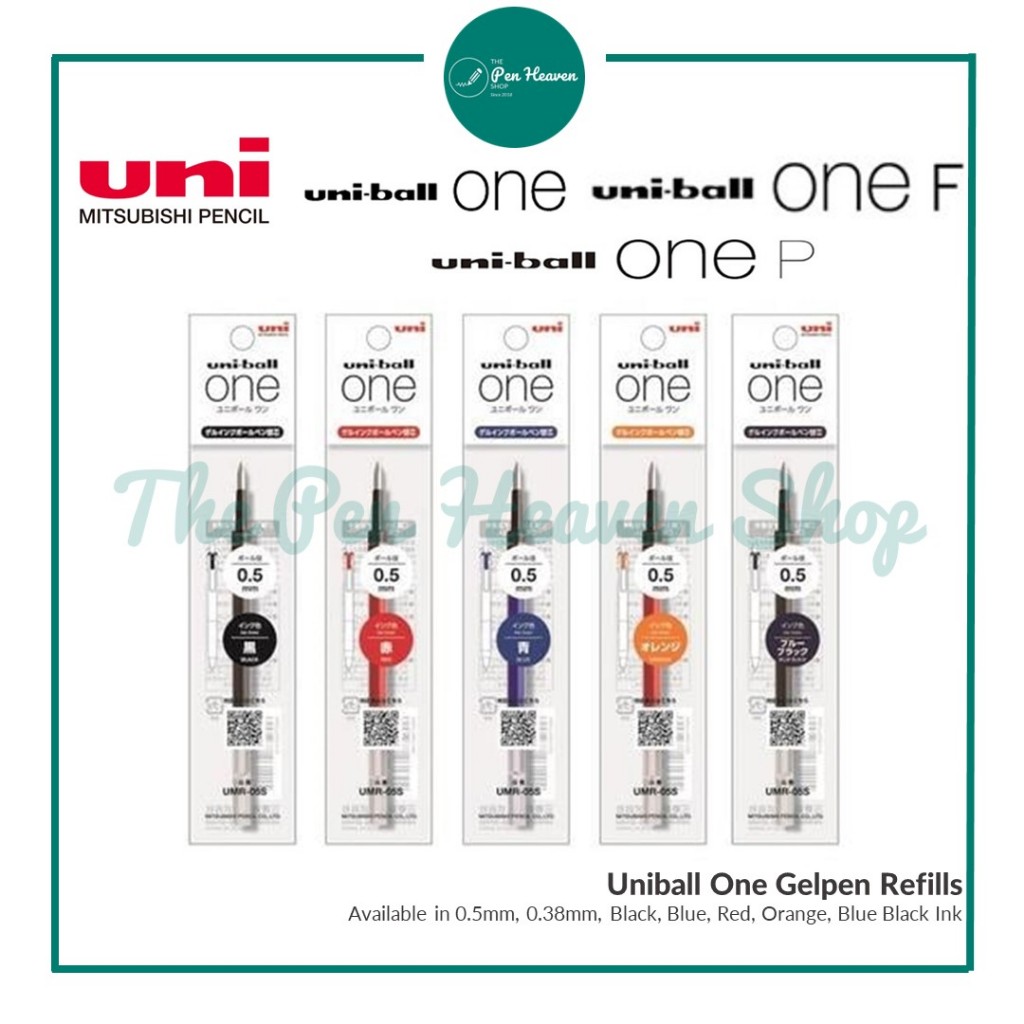 Uniball One Gelpen Refills (0.5mm, 0.38mm) | Shopee Philippines
